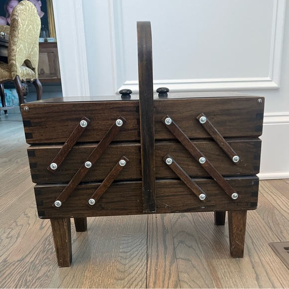 Singer | Storage & Organization | Wooden Singer Box Vintage | Poshmark